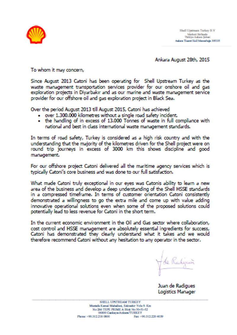 References - Catoni Group